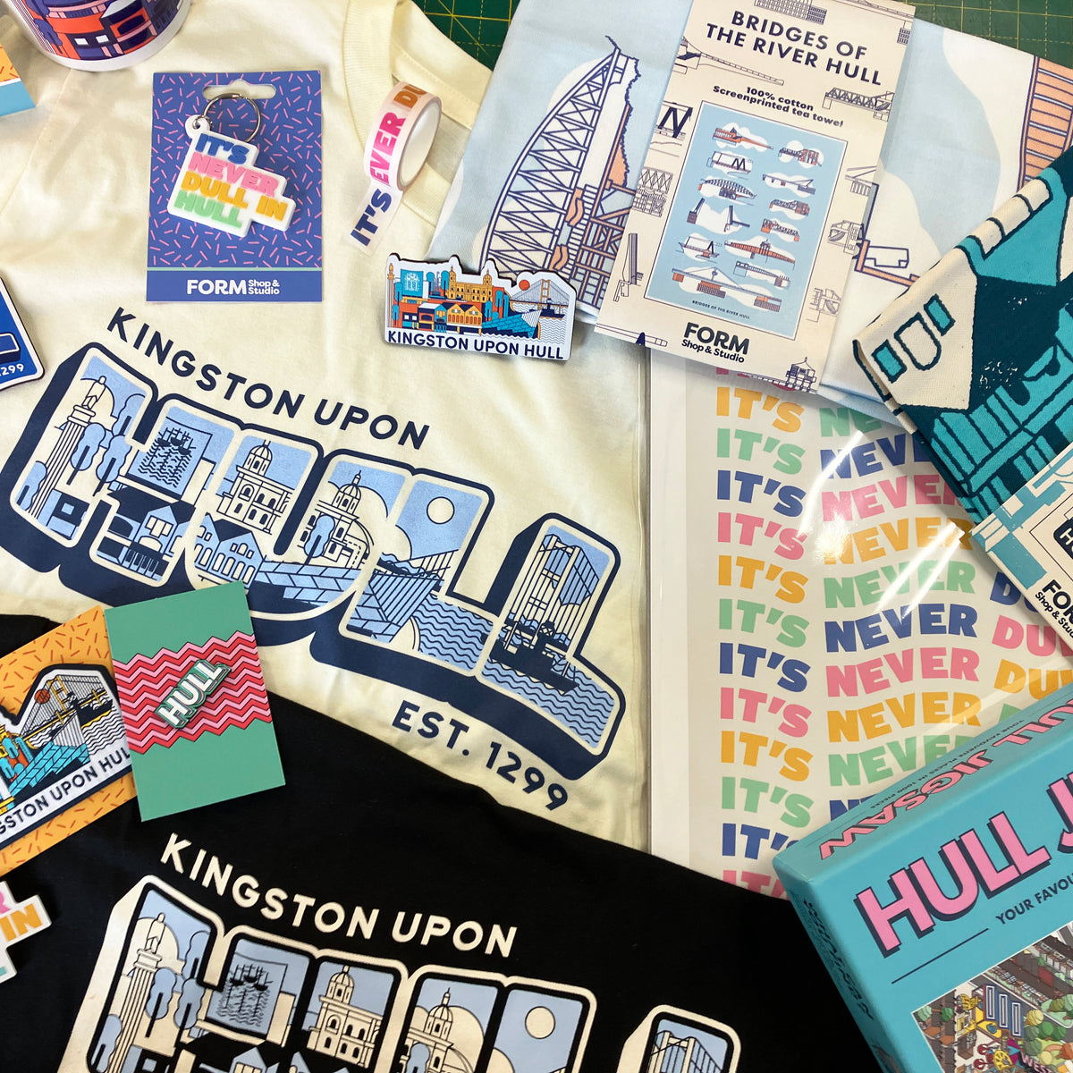 Hull Merch - art, mugs, jigsaws, tees and more – Form Shop & Studio