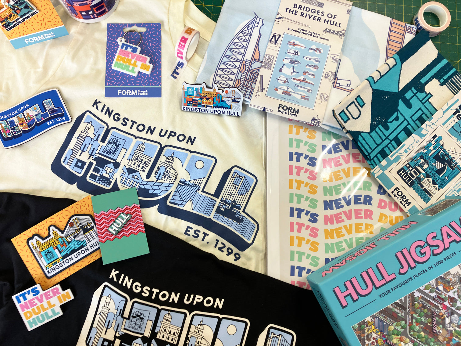 Hull Merch - art, mugs, jigsaws, tees and more – Form Shop & Studio