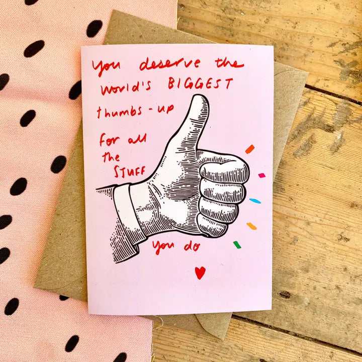 World's Biggest Thumbs-Up – Form Shop & Studio
