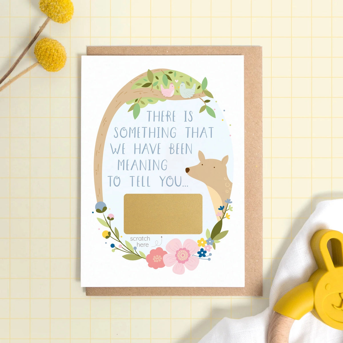 Been Meaning to Tell You - Make Your Own Scratch Card – Form Shop & Studio