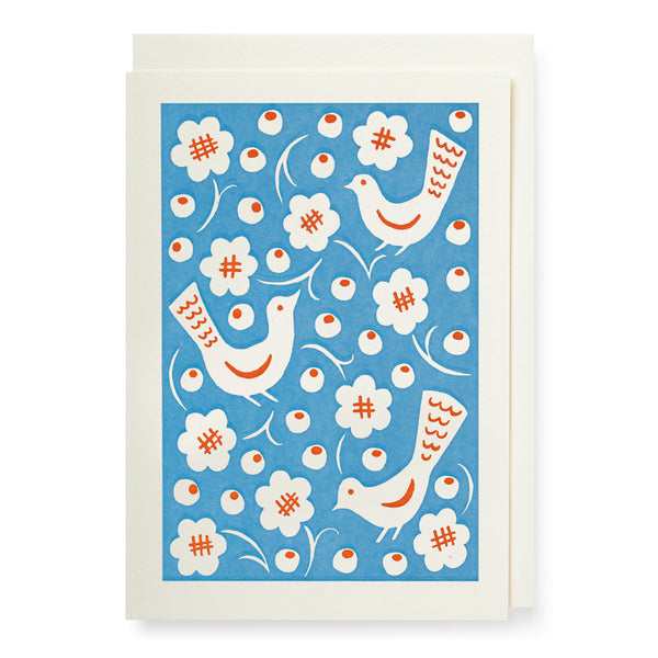 Blue Bird Pattern – Form Shop & Studio