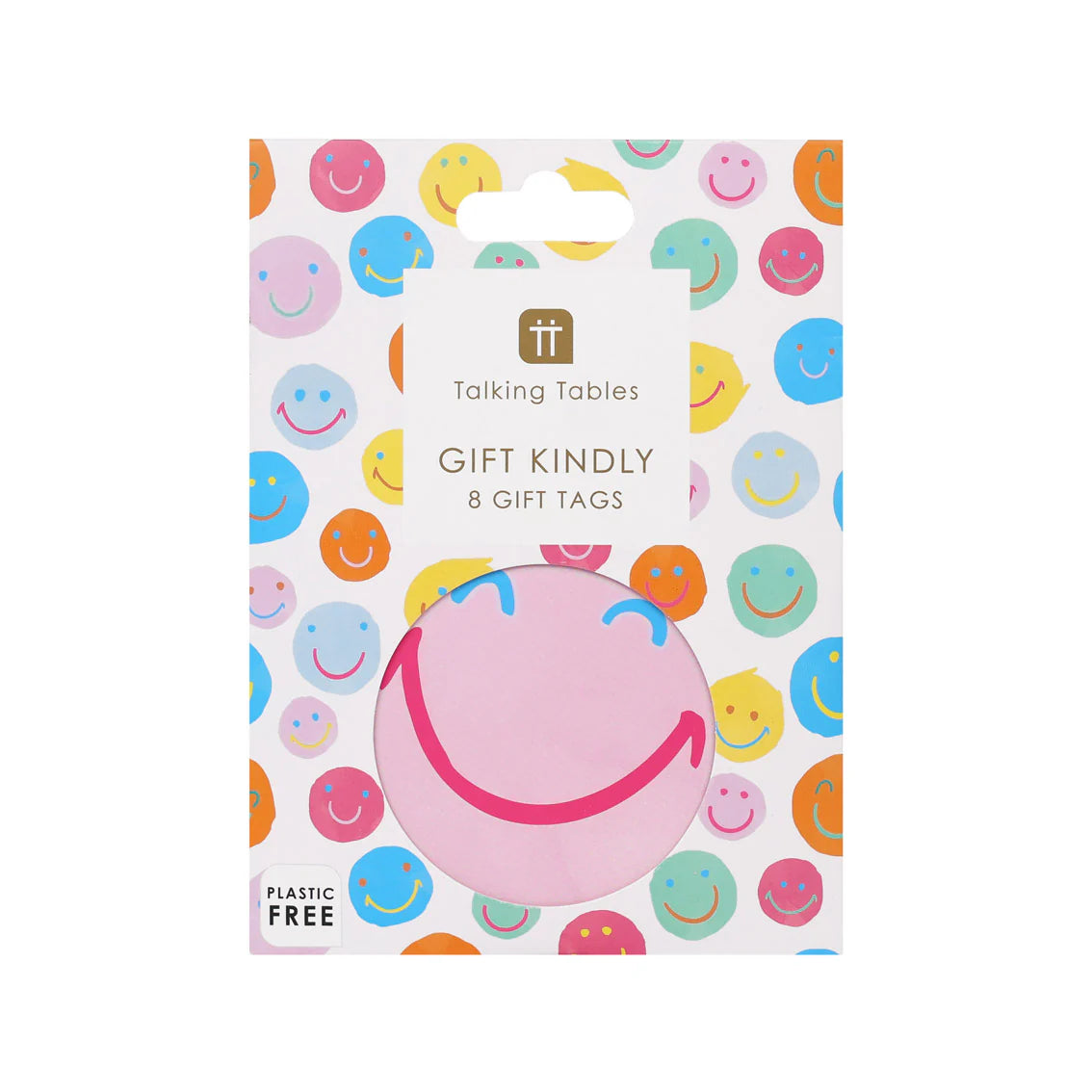 Happy Face Gift Tags - 8 Pack – Form Shop & Studio