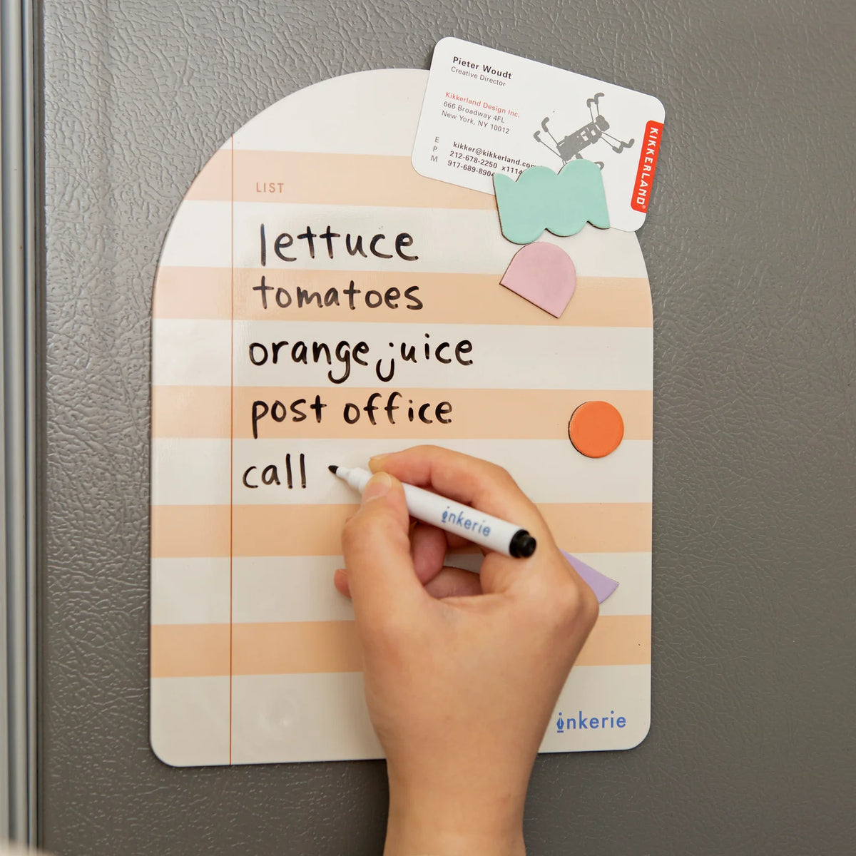 Magnetic Dry Erase List Memo Board – Form Shop & Studio