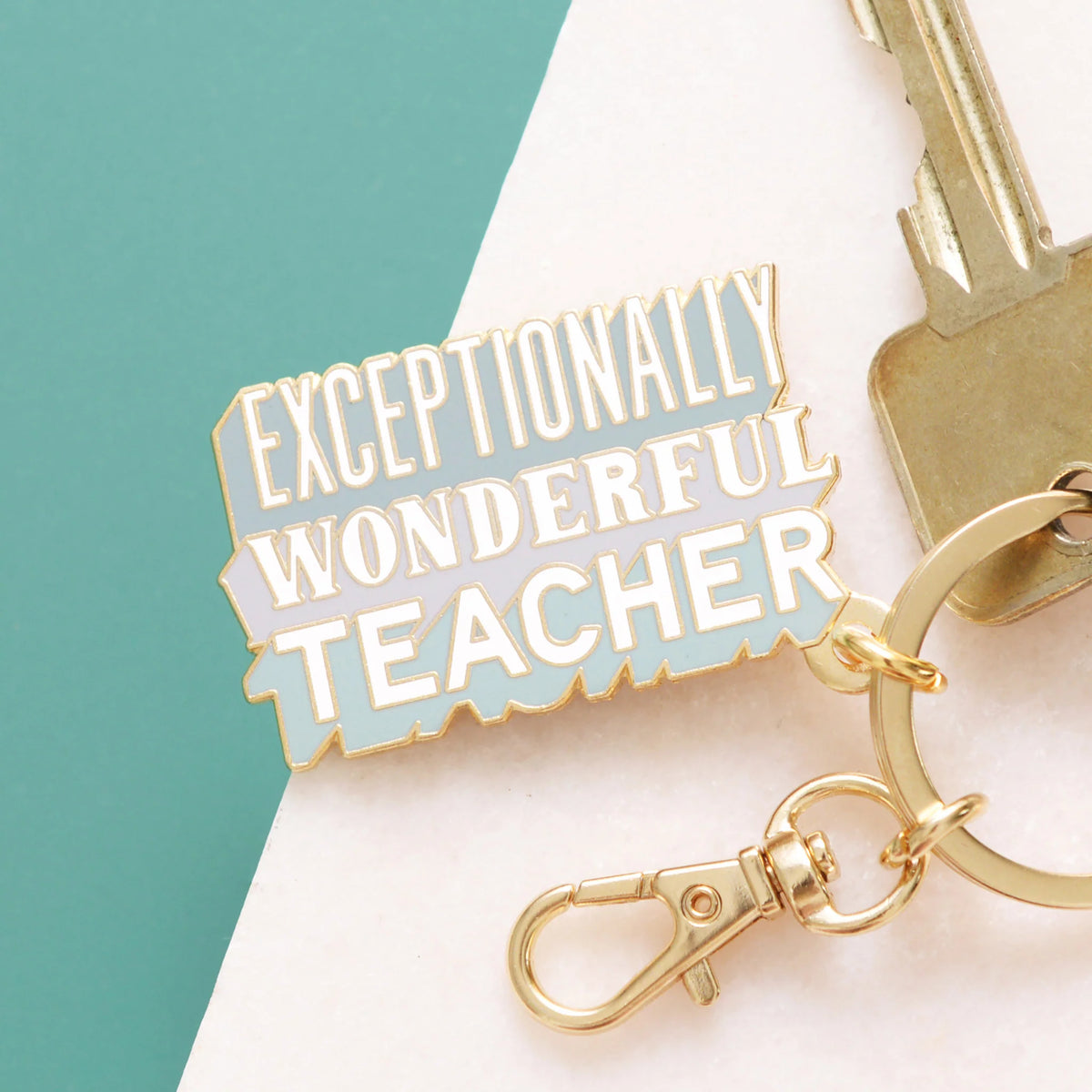 Exceptionally Wonderful Teacher Keyring – Form Shop & Studio