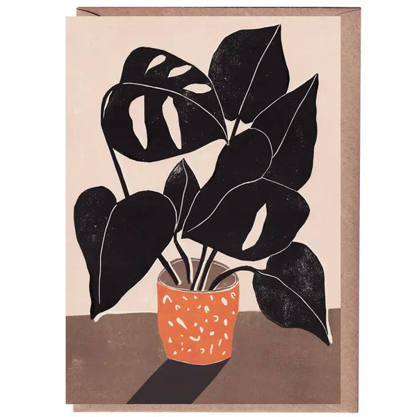 Monstera Card – Form Shop & Studio