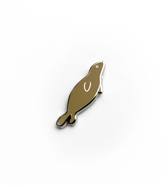 Seal Enamel Pin Badge – Form Shop & Studio