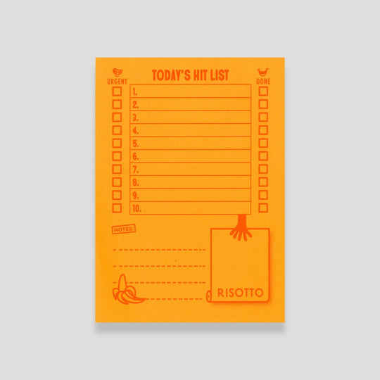 Hit List Notepad – Form Shop & Studio