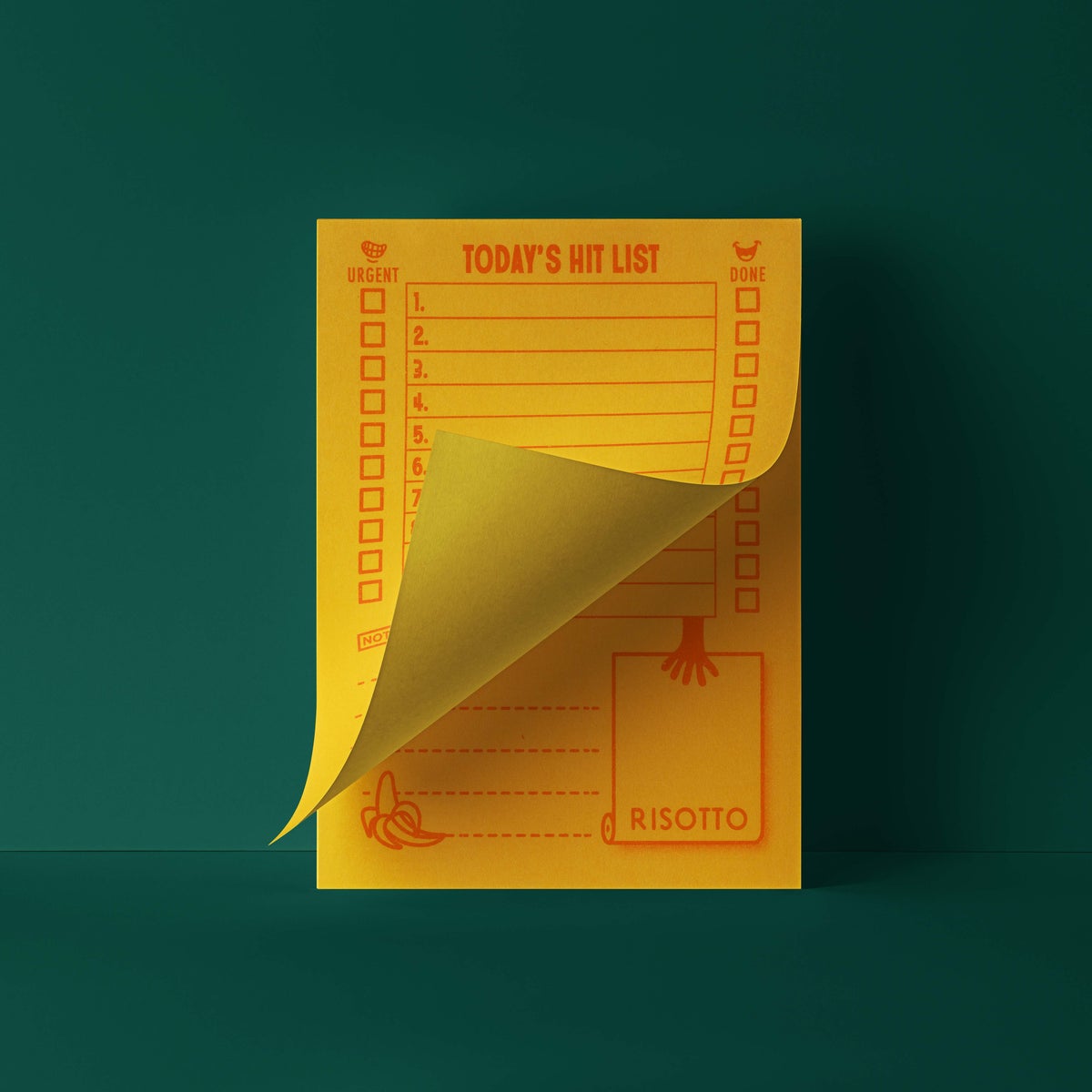 Hit List Notepad – Form Shop & Studio