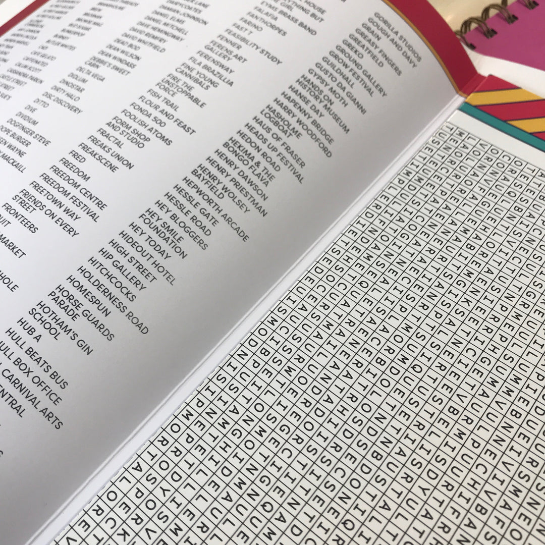 The Great Hull Wordsearch – Form Shop & Studio
