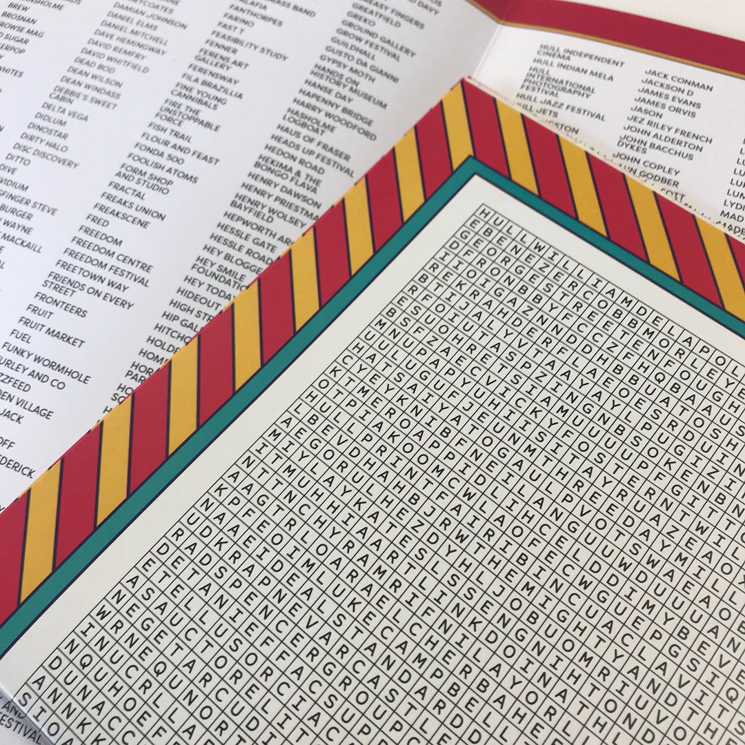 The Great Hull Wordsearch – Form Shop & Studio