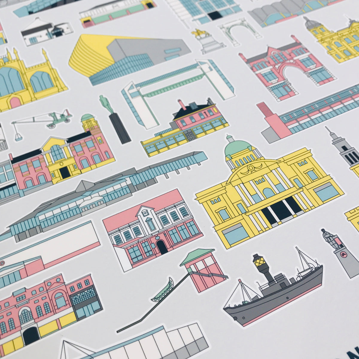 Kingston Upon Hull Art Print – Form Shop & Studio