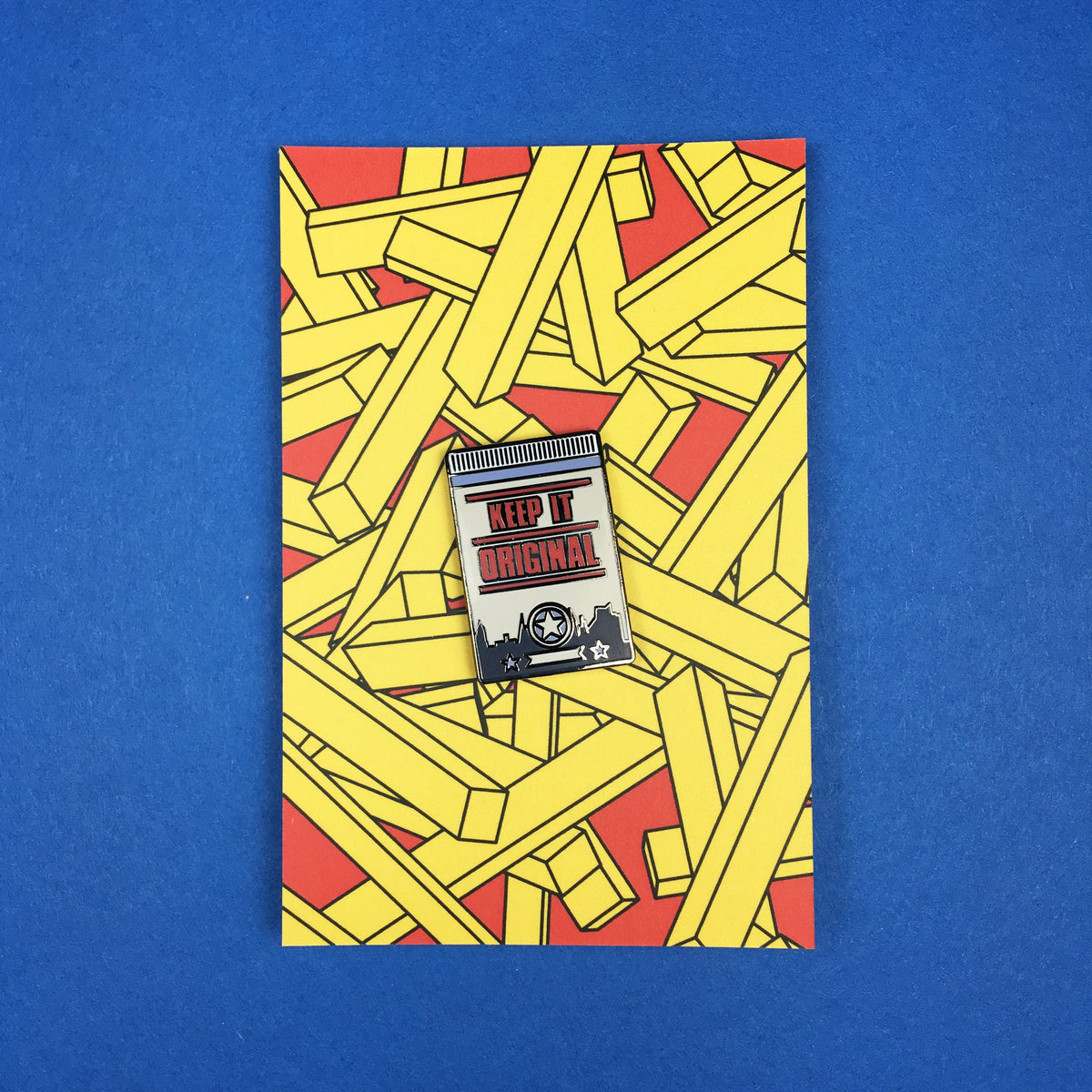 Keep It Original - Chip Spice Pin Badge – Form Shop & Studio