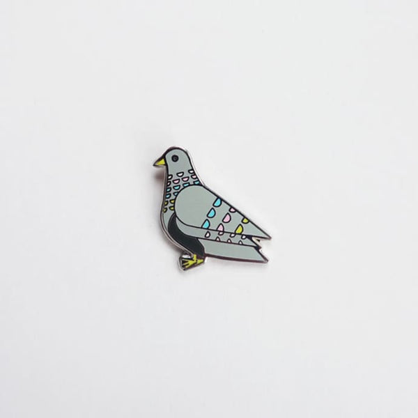 Pigeon Pin Badge – Form Shop & Studio