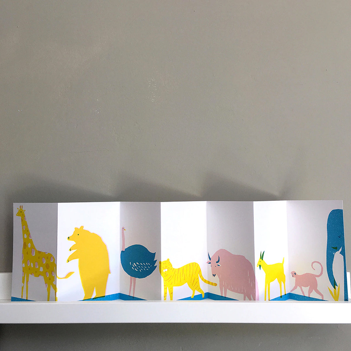 Animals on Parade Concertina – Form Shop & Studio