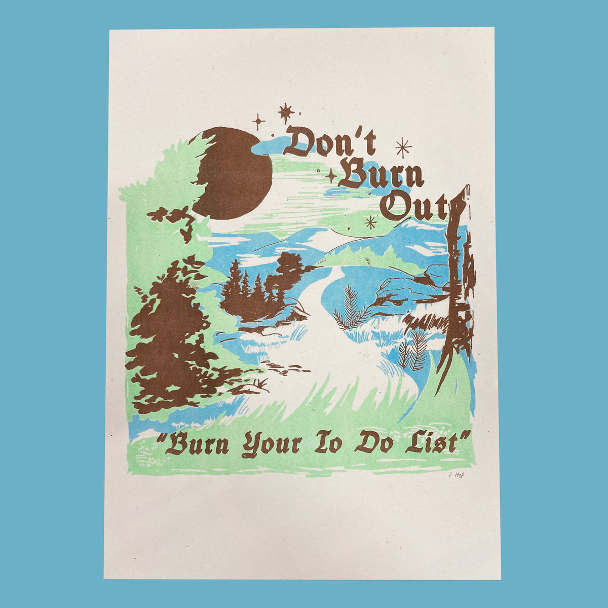 Burn Your To Do List – Form Shop & Studio