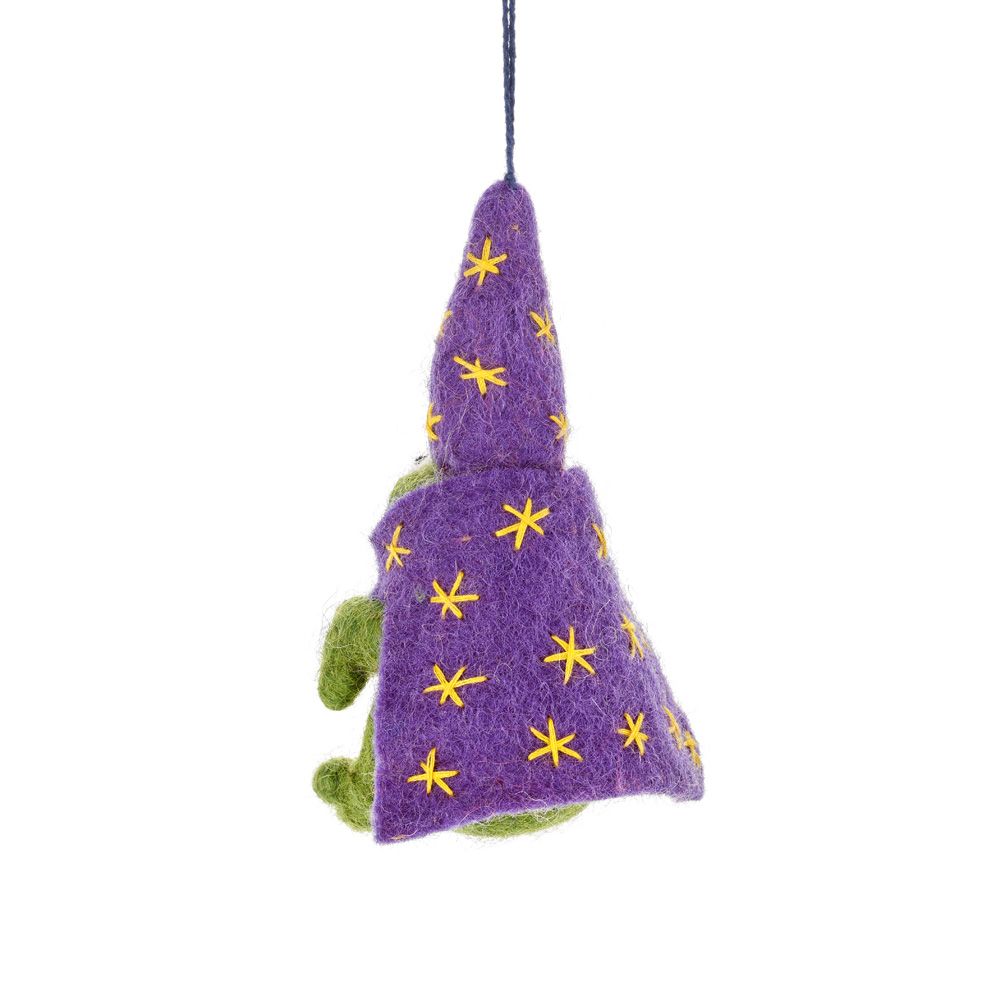 Wizard Frog Hanging Felt Decoration – Form Shop & Studio