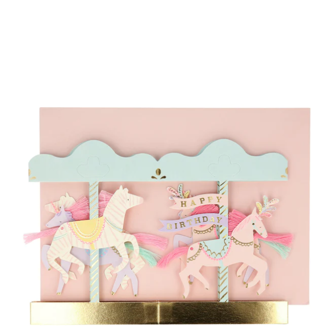 Carousel Pop-Up Card – Form Shop & Studio